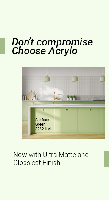 Acrylo: 1.25MM Premium GLoss & Ultra Mate Laminate Collection ...